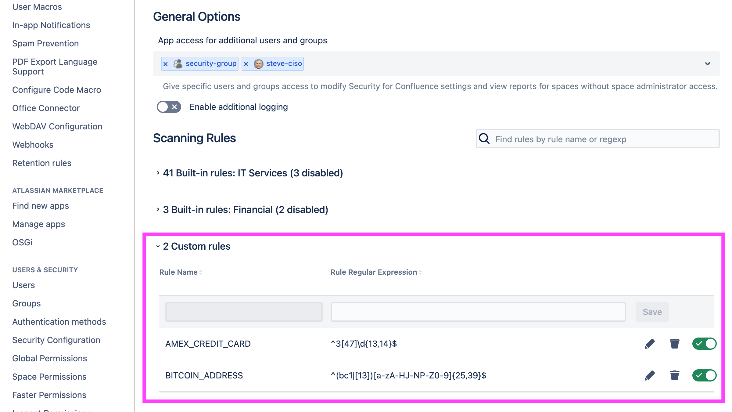 Defining Custom Detection Rules
